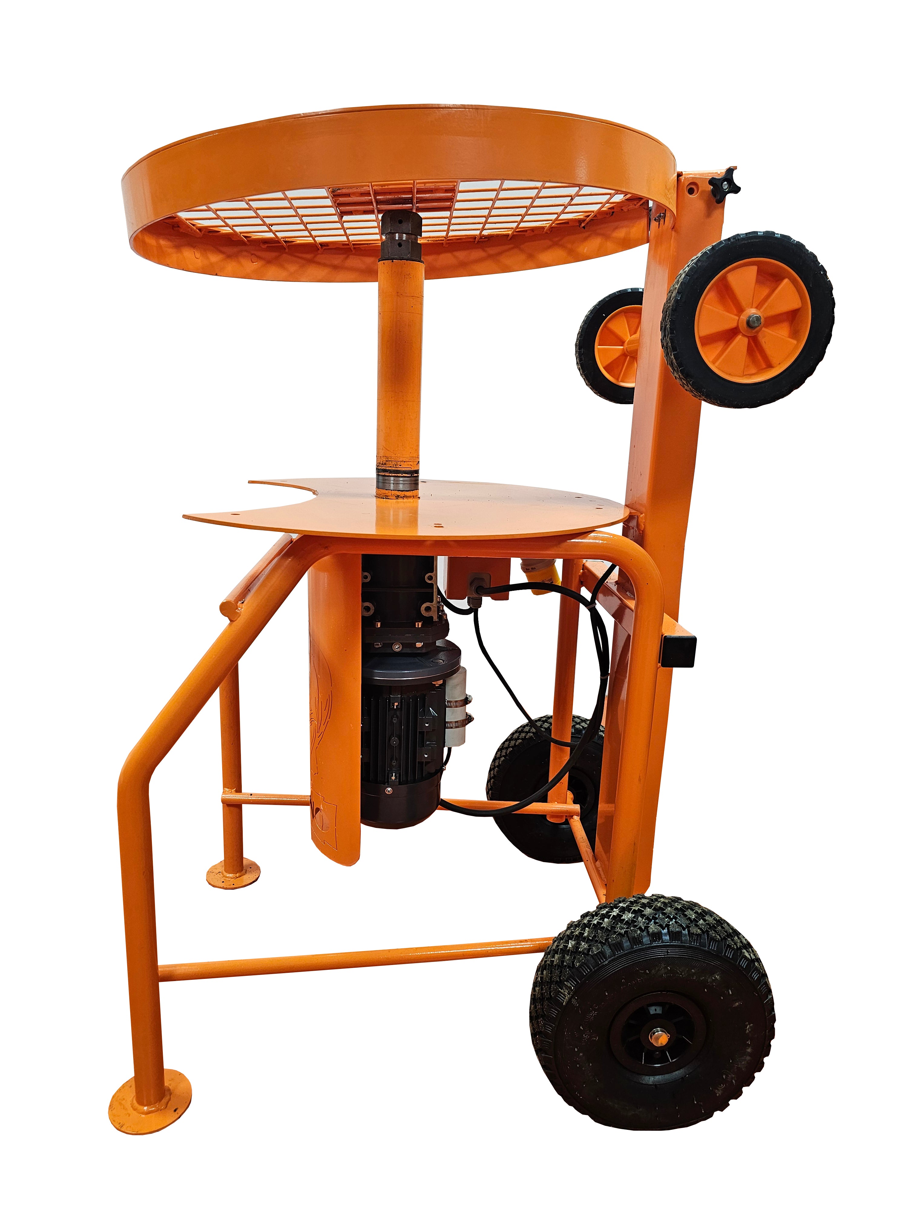 Rhinovator resin bound forced action mixer frame – Rhinovating